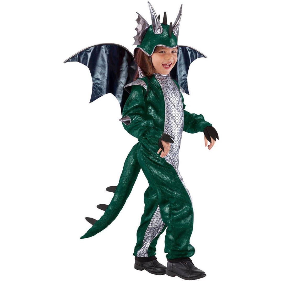 Green Dragon Make Believe Costume - Etsy
