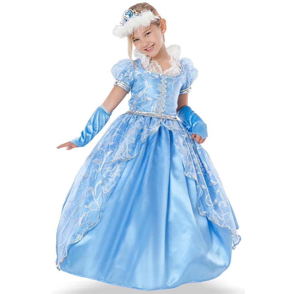 Blue Princess Girl's Dress-up Play Outfit - Etsy