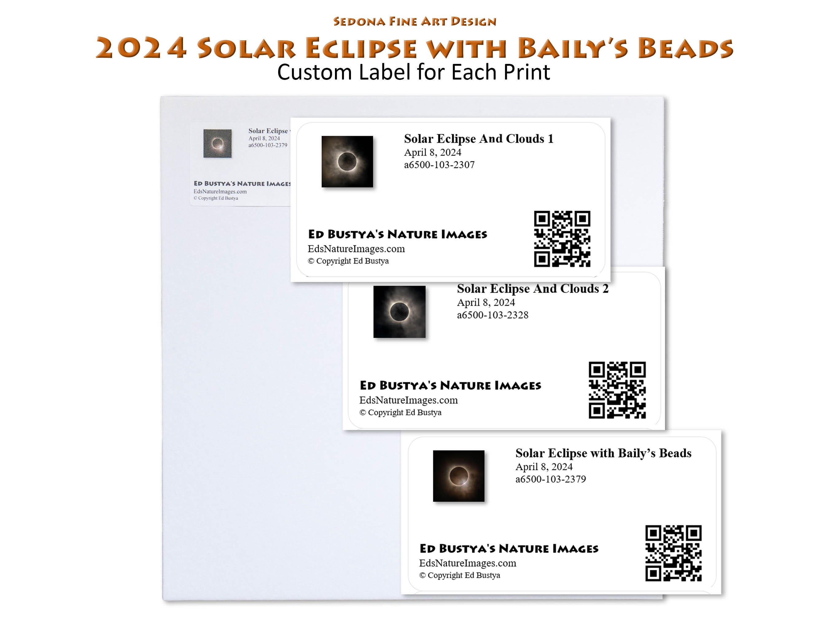 Solar Eclipse - Set of Three 2024 Total Solar Eclipse Prints - Etsy