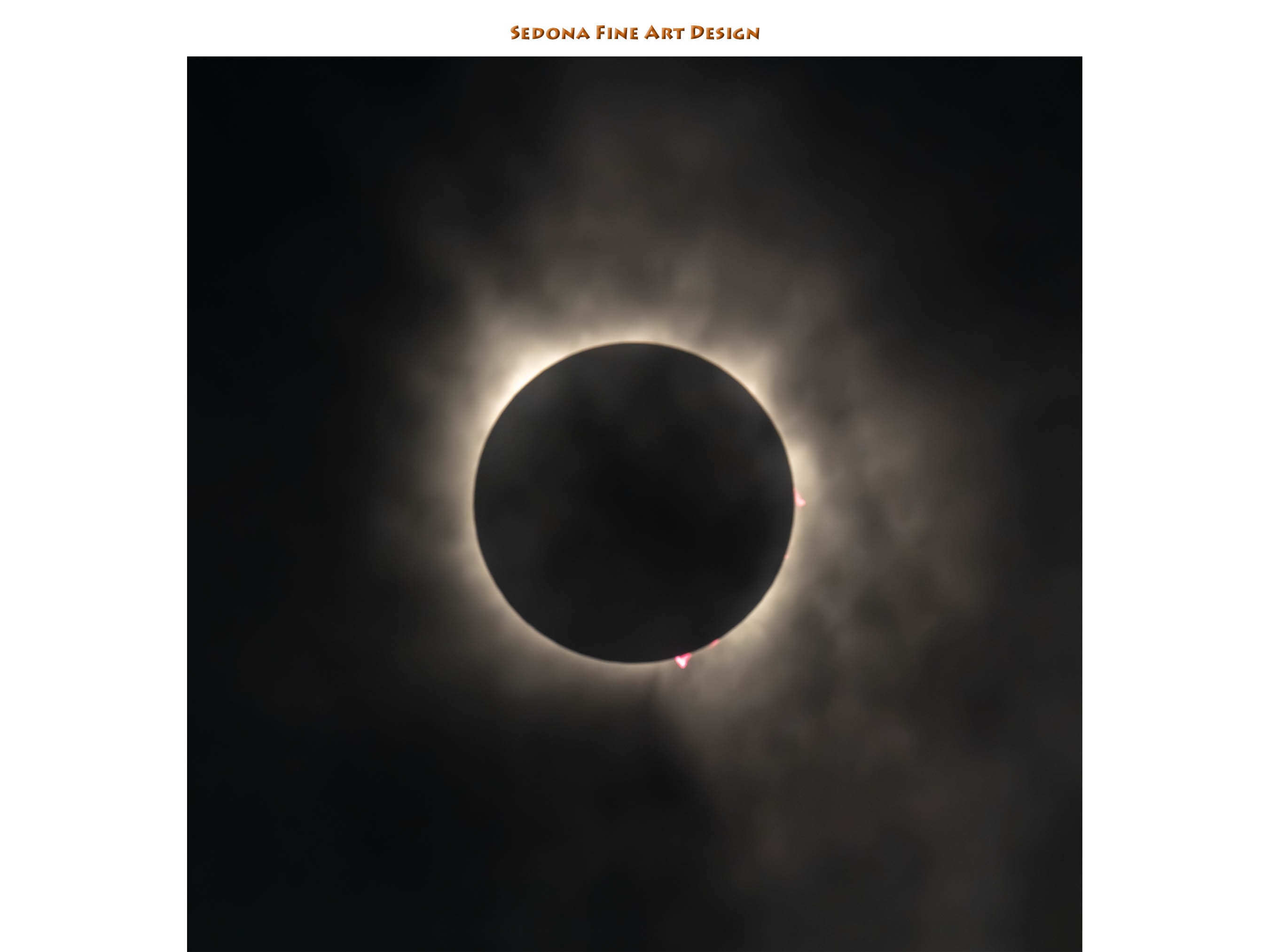 Solar Eclipse #2 - 2024 Total Eclipse Wall Art Print - Etsy