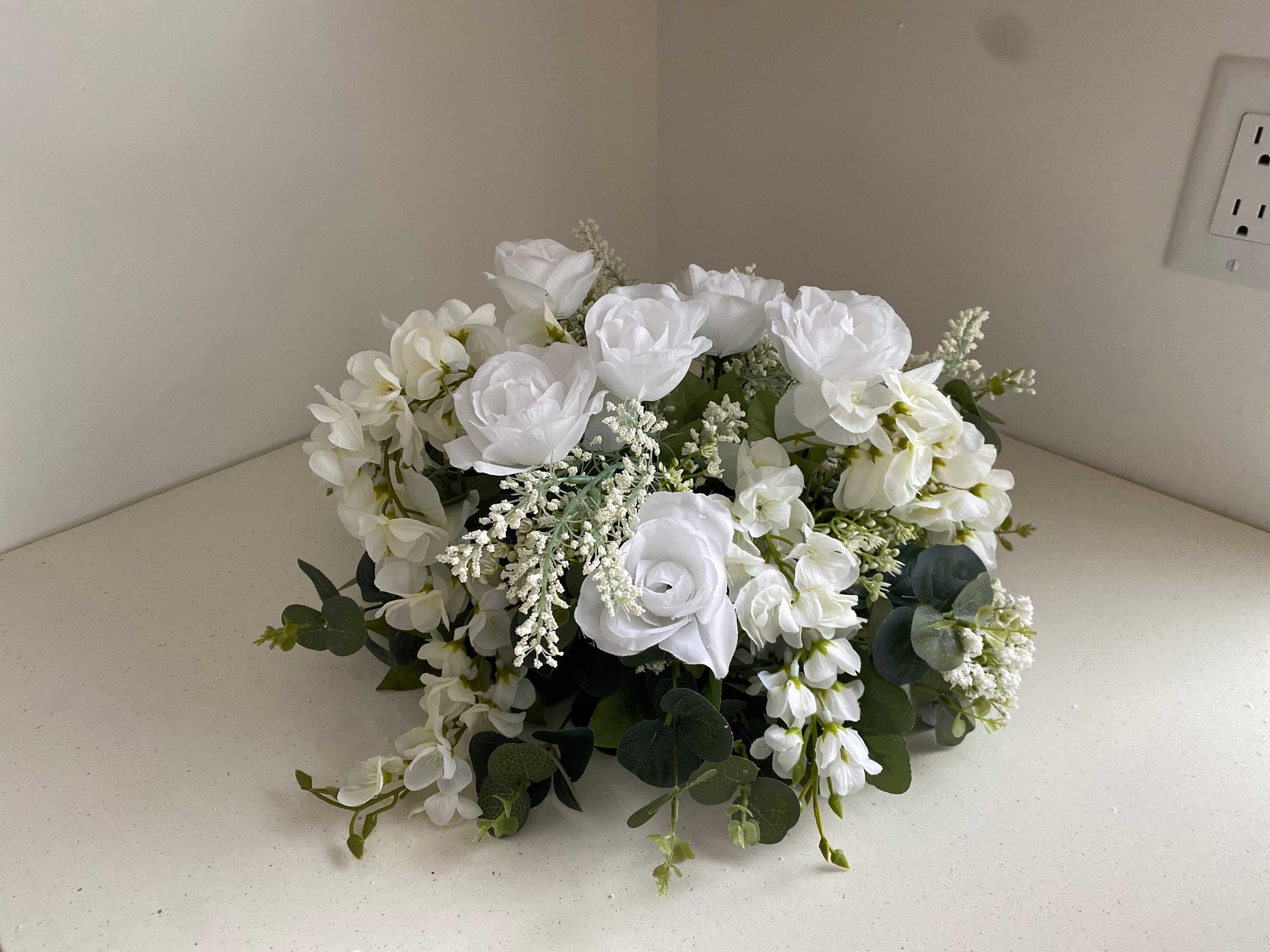 Wedding Centerpiece, Fake Flowers for Wedding, Silk Arrangement - Etsy