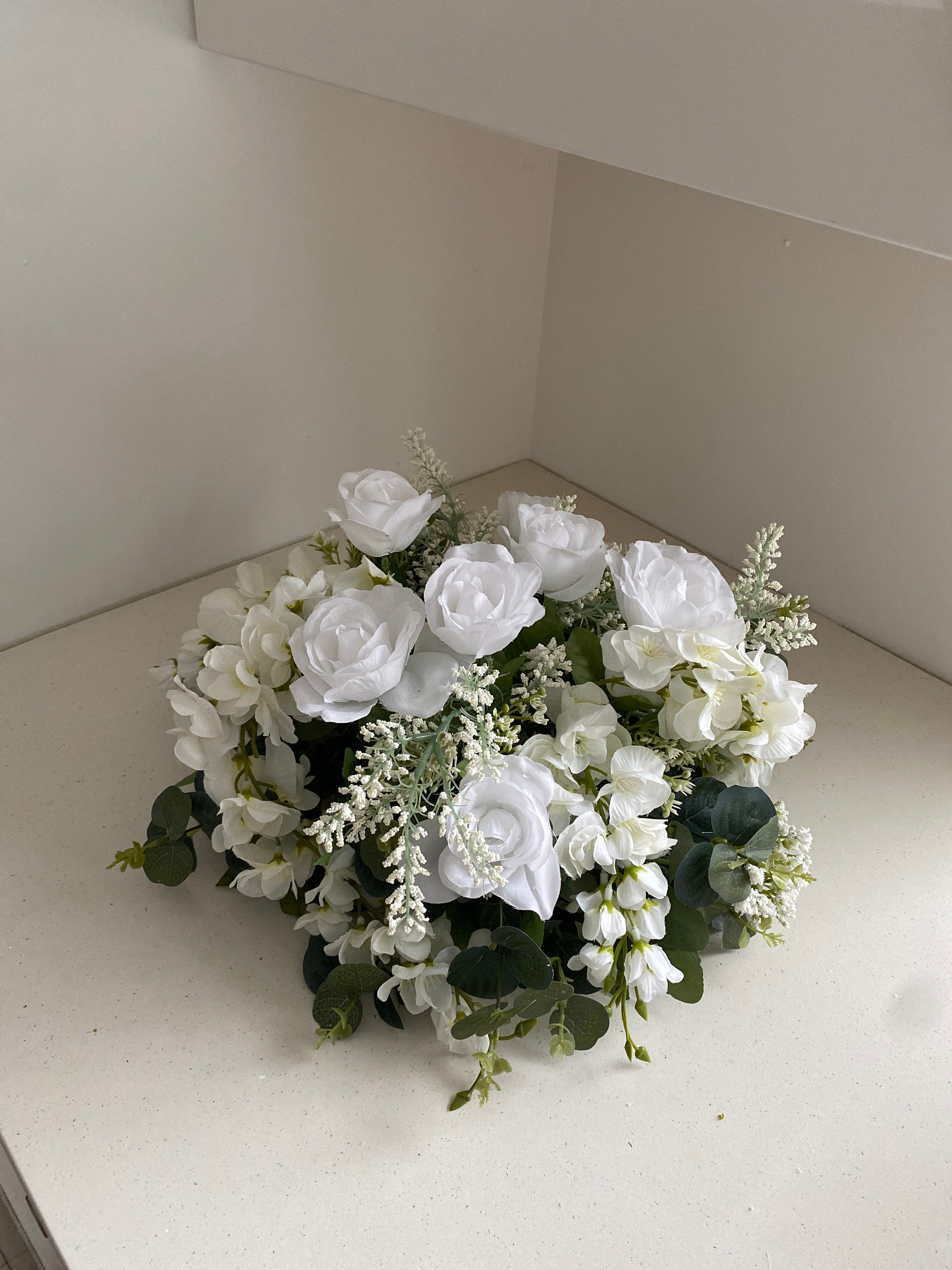 Wedding Centerpiece, Fake Flowers for Wedding, Silk Arrangement - Etsy
