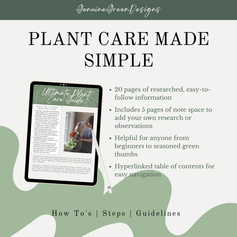 Ultimate Indoor Plant Care Guide | Houseplant Guidebook for Beginners ...