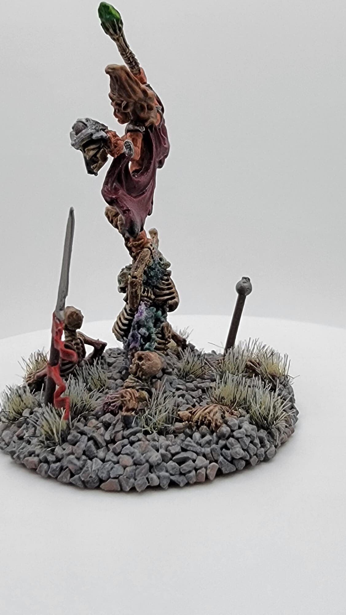 Hand Painted and Based Necromancer for Dnd/pathfinder - Etsy