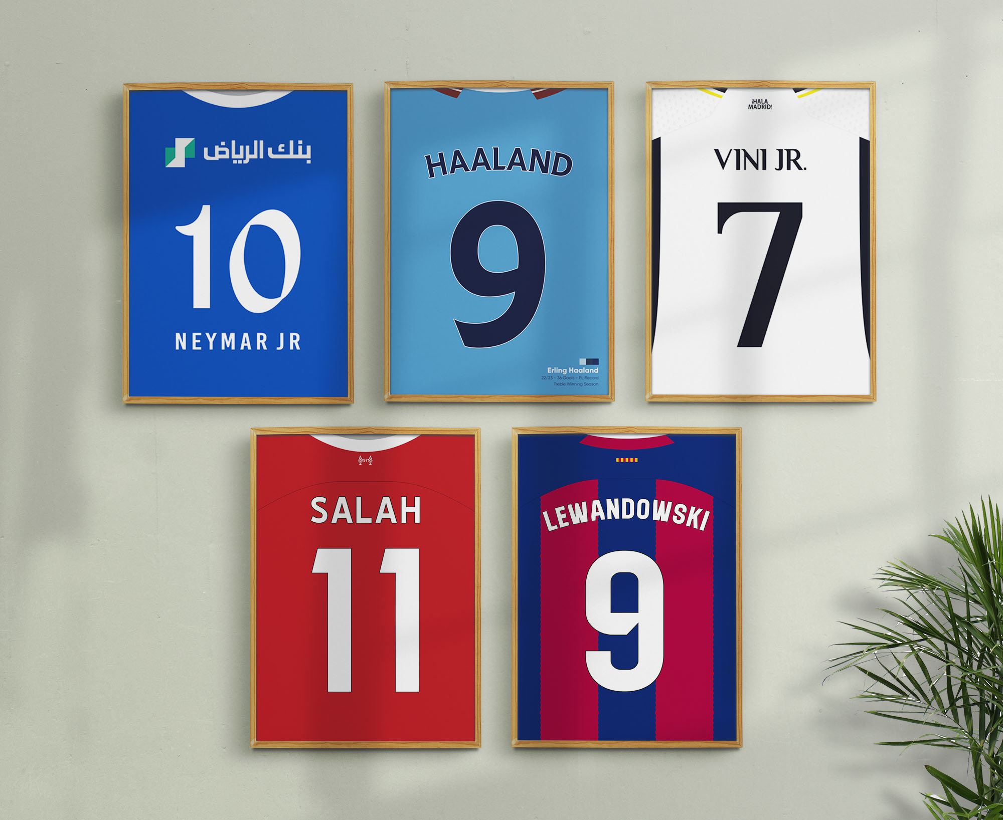 Soccer Stars Bundle Posters- Football Poster - Messi, Ronaldo, Mbappe ...