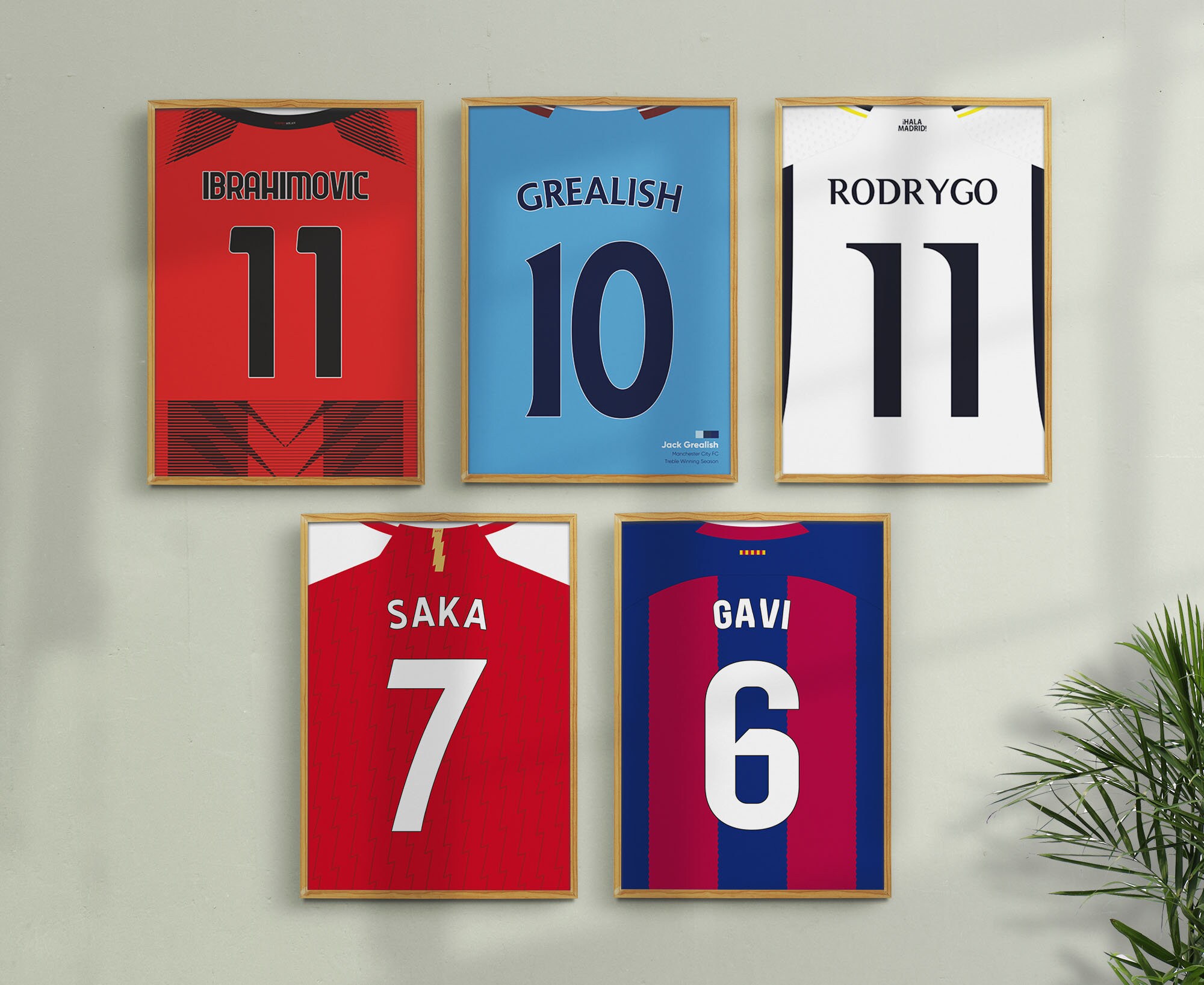 Soccer Stars Bundle Posters- Football Poster - Messi, Ronaldo, Mbappe ...