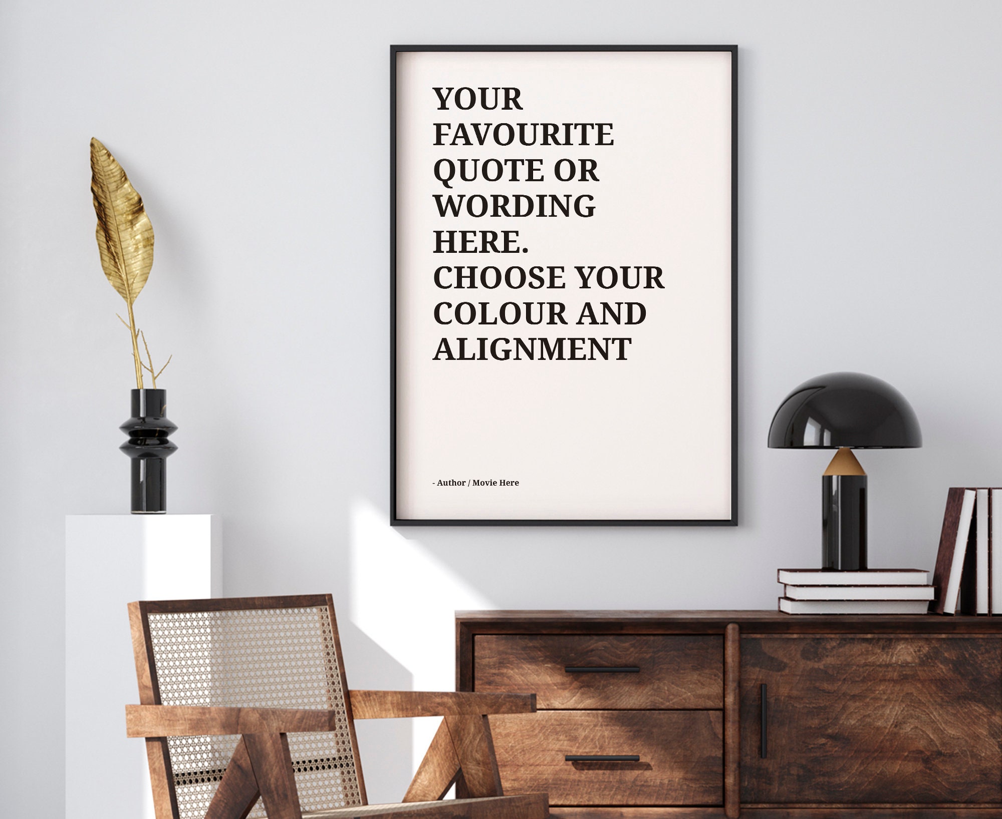 Custom Quote Print Your Colour Your Quote Custom Text - Etsy