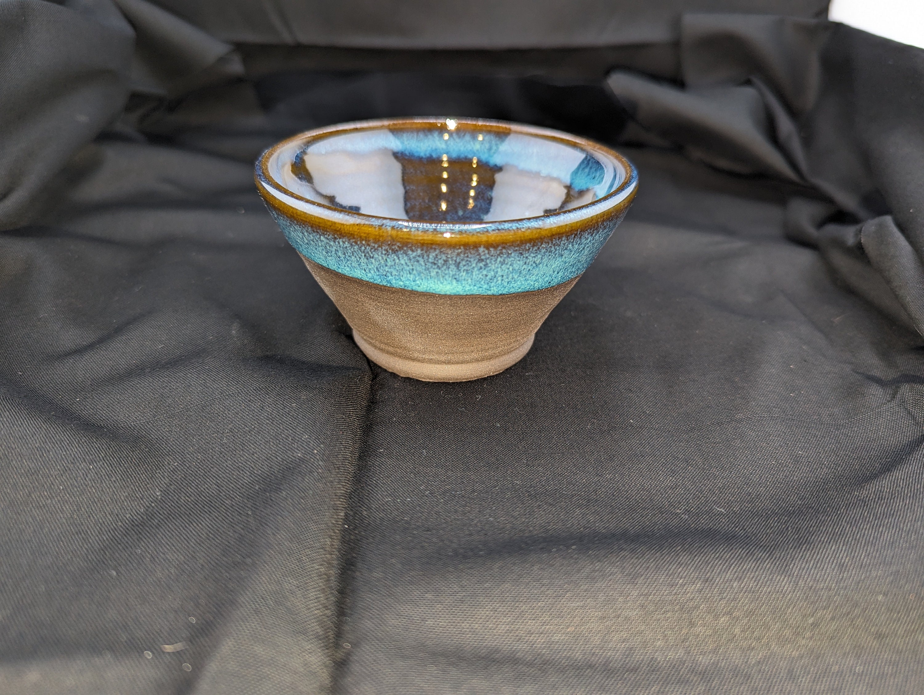 Handmade Pottery Chip N' Dip Bowl - Etsy