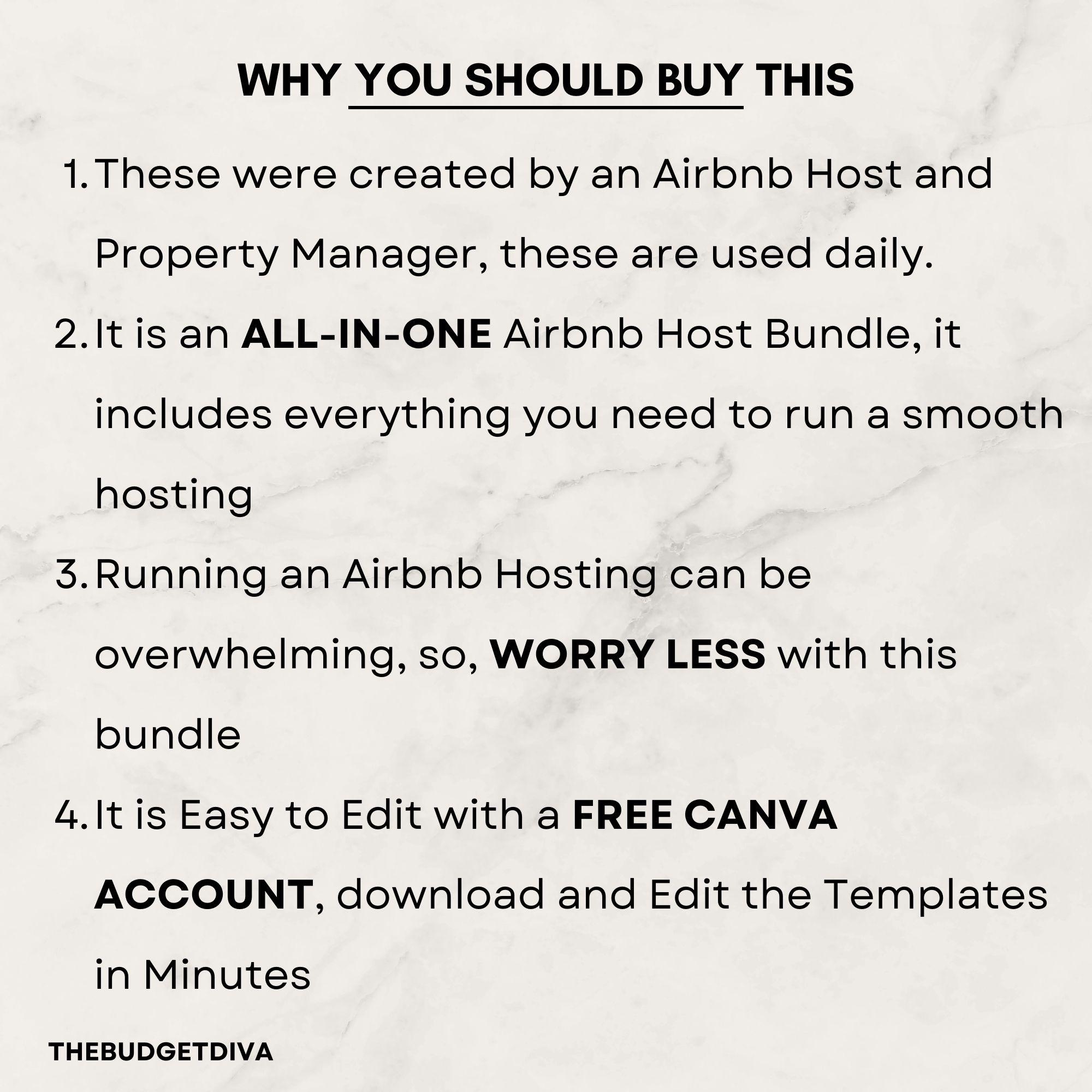 Airbnb Printable Signs Airbnb Canva Airbnb Templates Airbnb Welcome ...