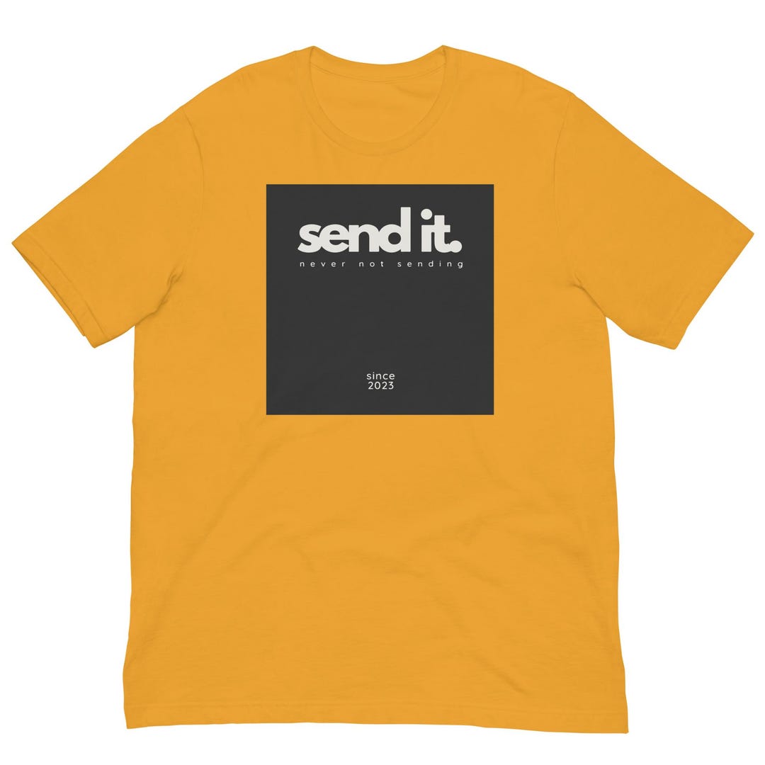 Rock Climbing send It T-shirt Climbing T Shirt Rock Climbing Gift ...
