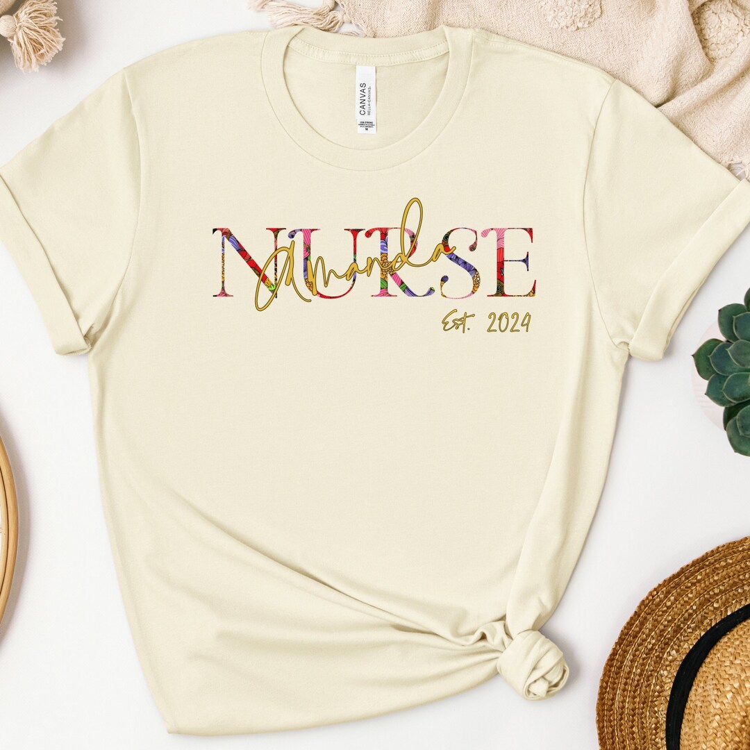 Custom Nurse Gift Nurse Shirt Personalized Nurse Gift-for Nurse Giftfor ...