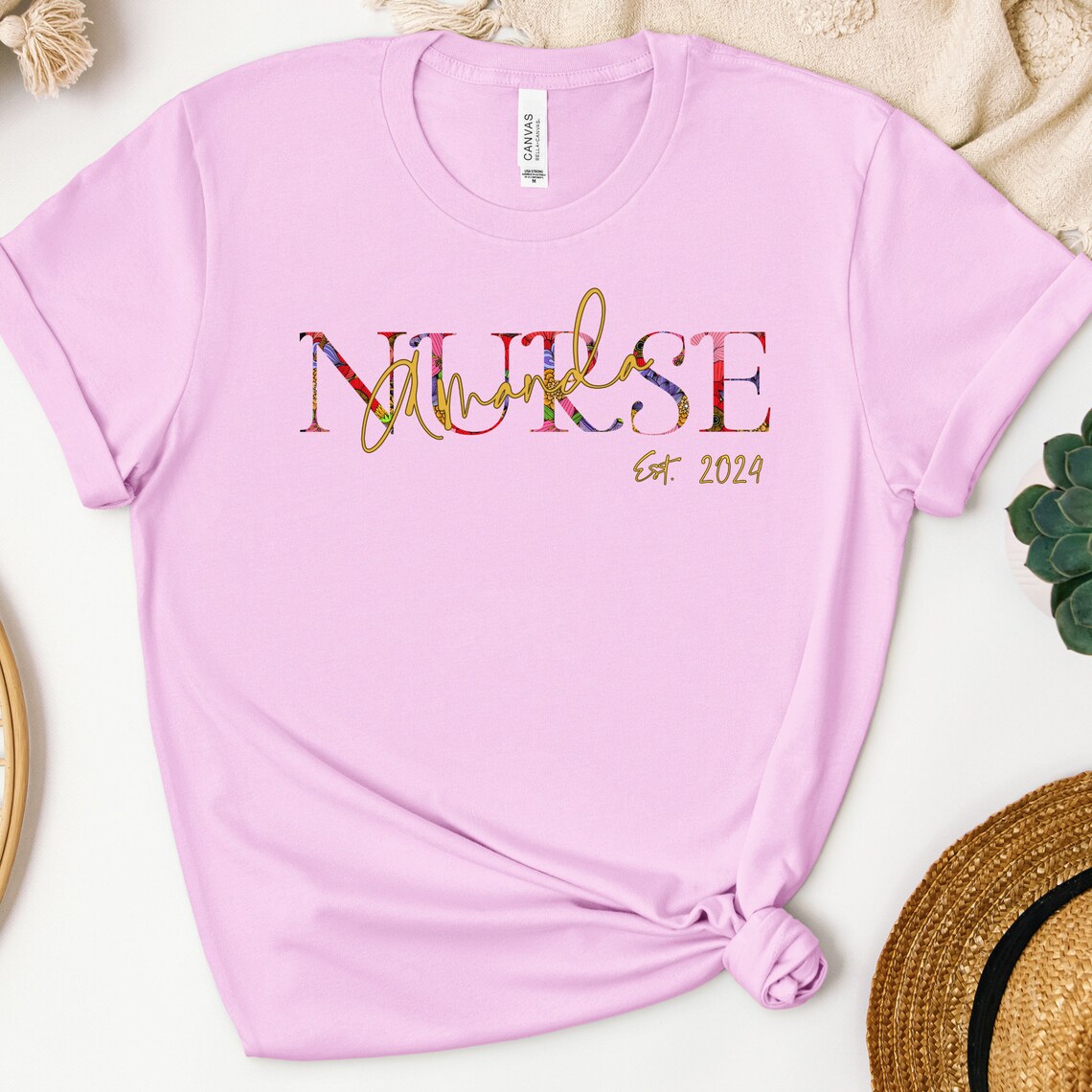Custom Nurse Gift Nurse Shirt Personalized Nurse Gift-for Nurse Giftfor ...
