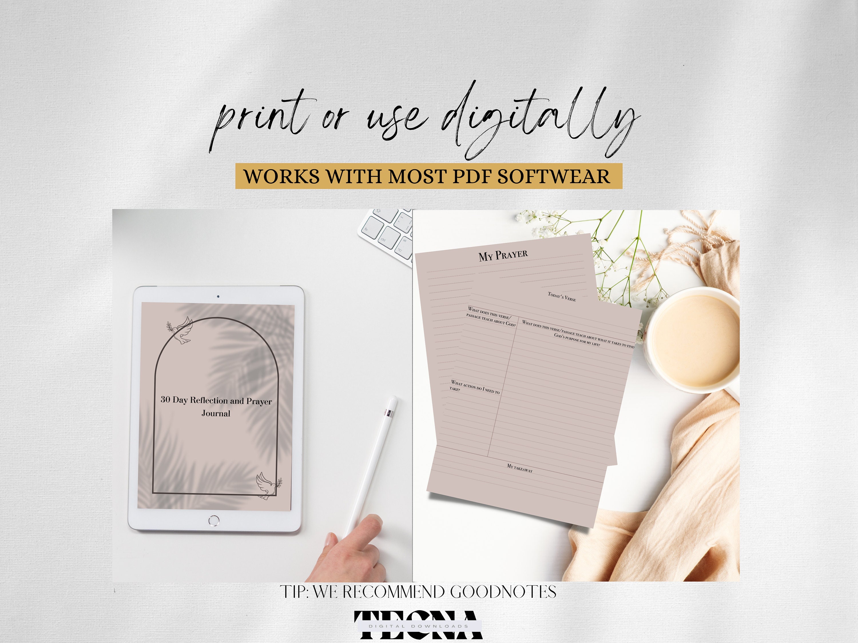 Bible Reading Plan 30 Day Reflection and Prayer Journal Uncovering My ...