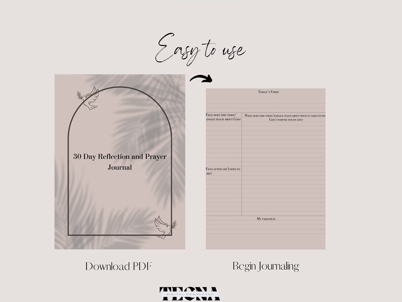 Bible Reading Plan 30 Day Reflection and Prayer Journal Uncovering My ...