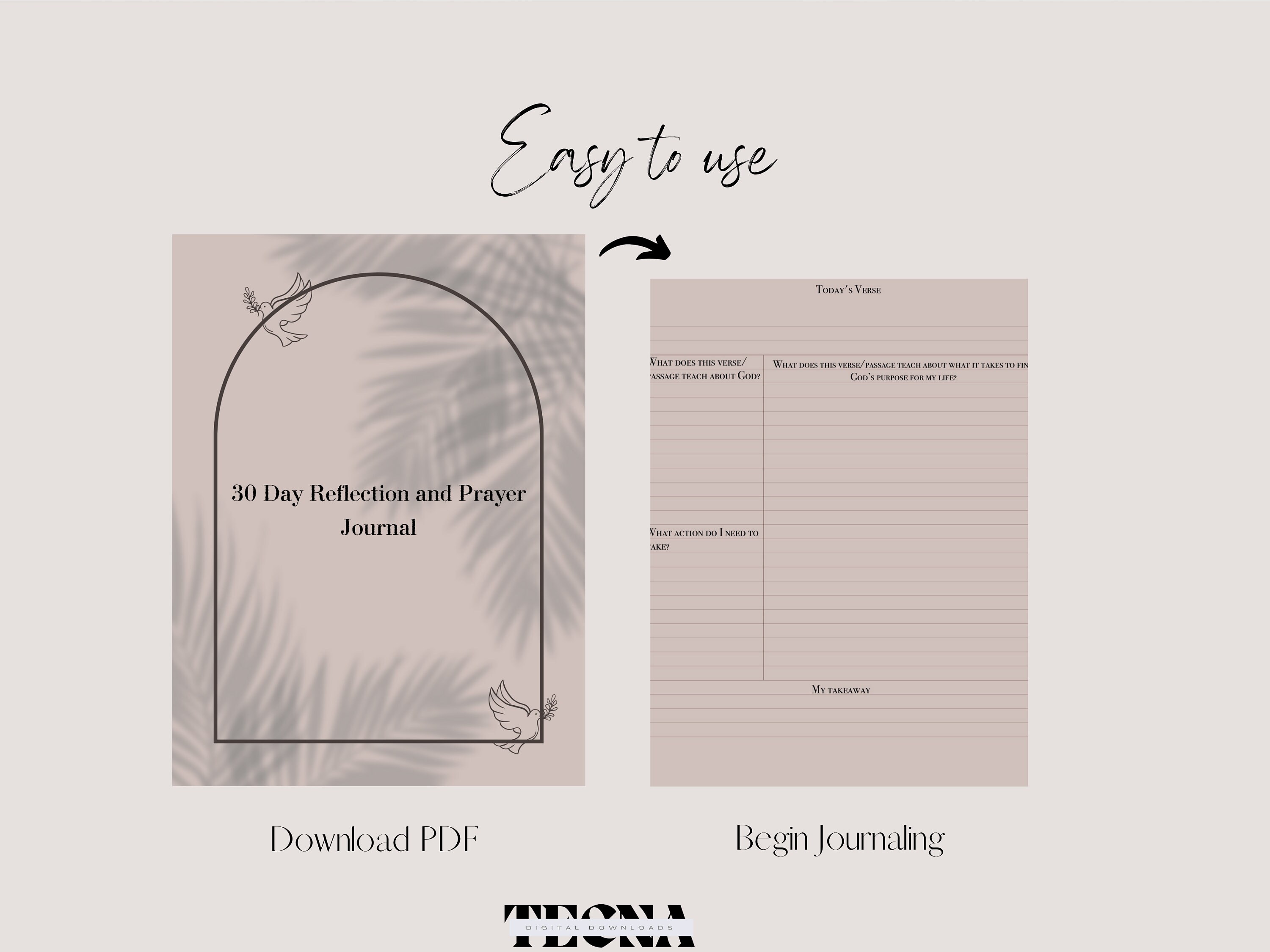 Bible Reading Plan 30 Day Reflection and Prayer Journal Uncovering My ...