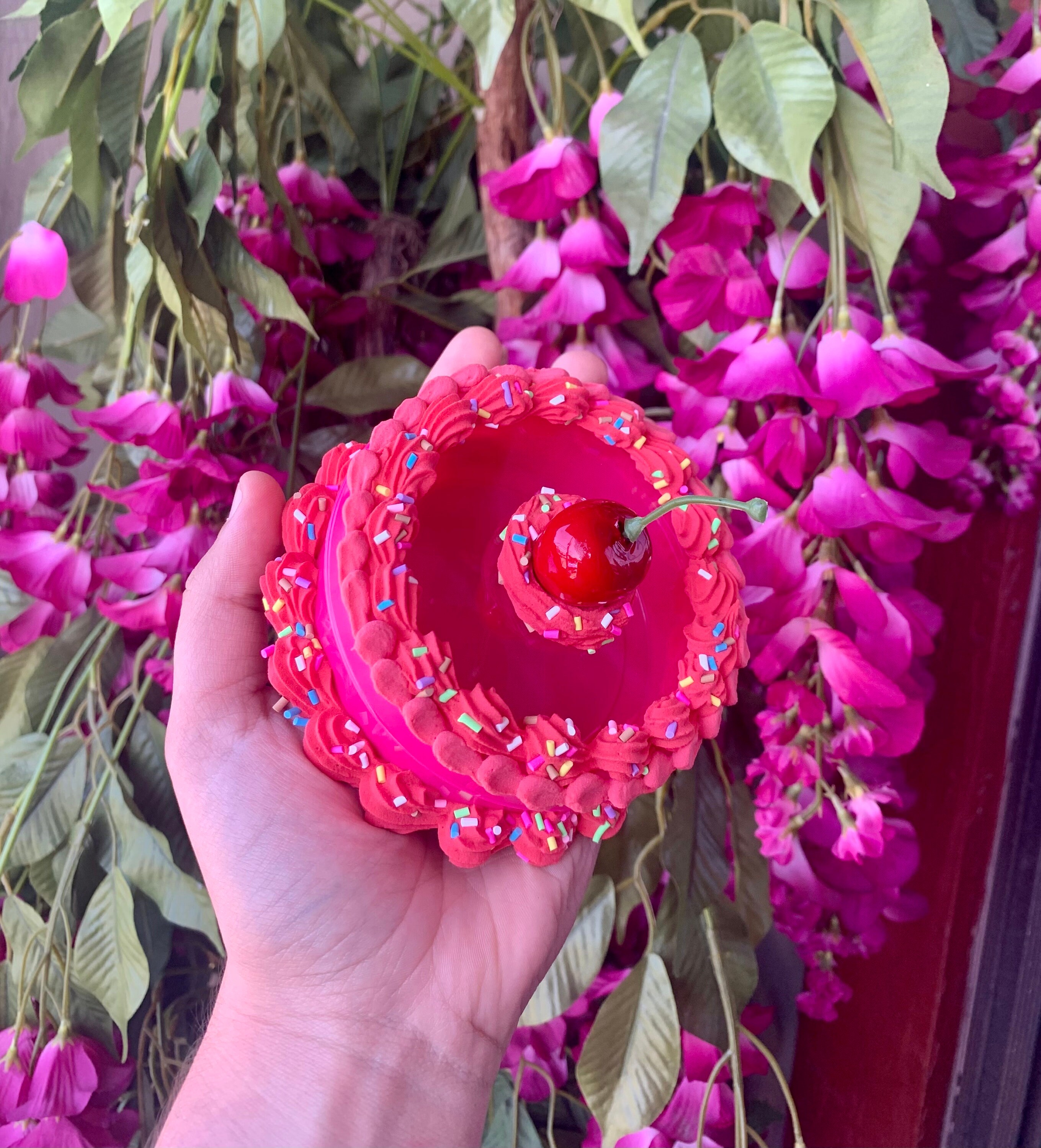 4 Vintage Style Cake Decor Magnet W/cherry - Etsy