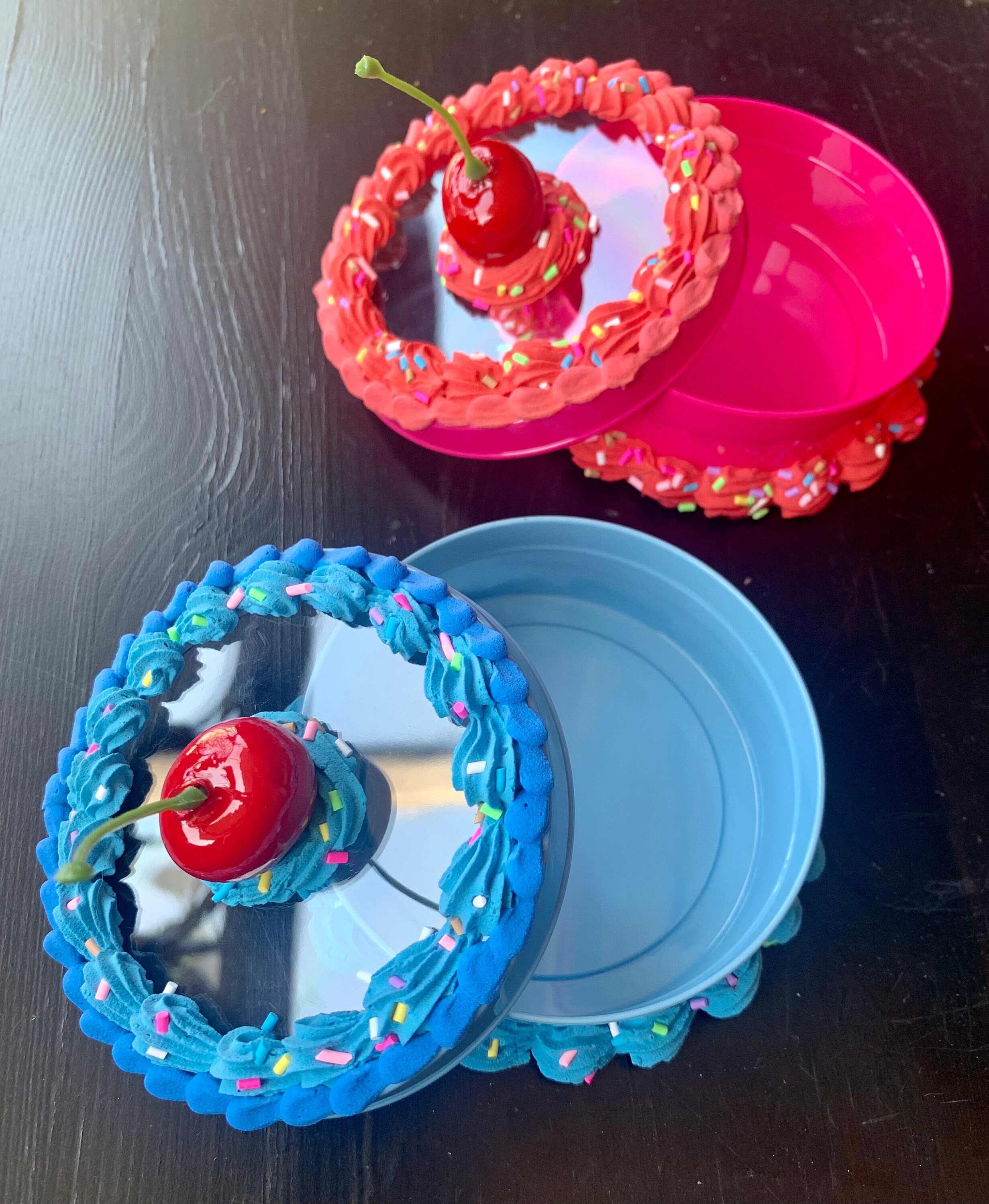 4” Vintage Style Cake Decor Magnet W/cherry - Etsy