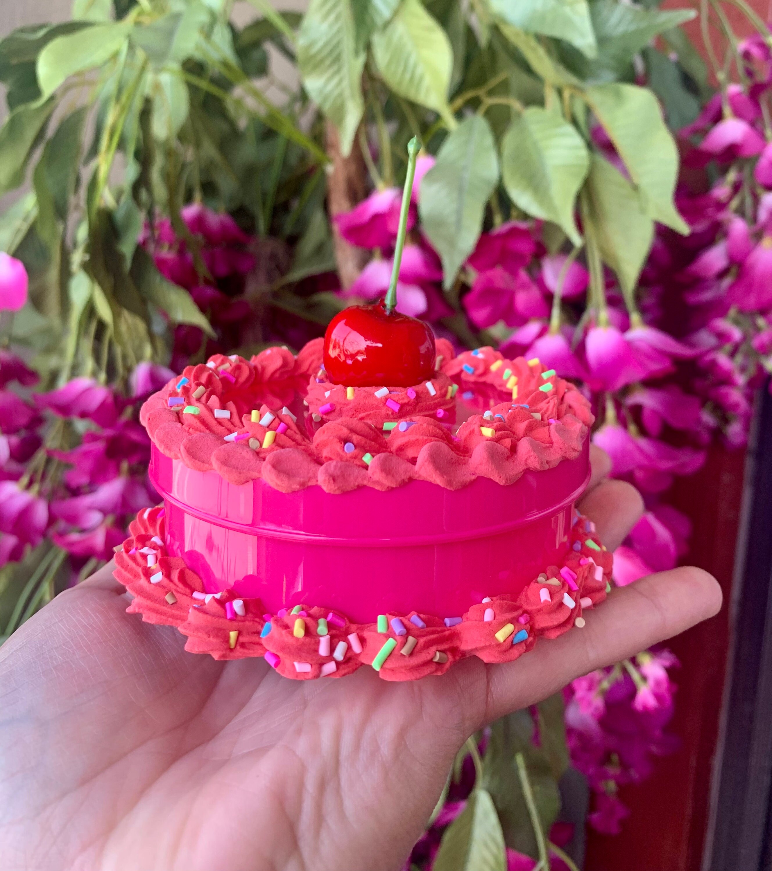 4 Vintage Style Cake Decor Magnet W/cherry - Etsy