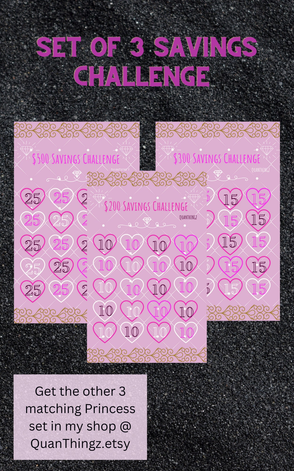 One Hundred Dollar Savings Challenge - Etsy