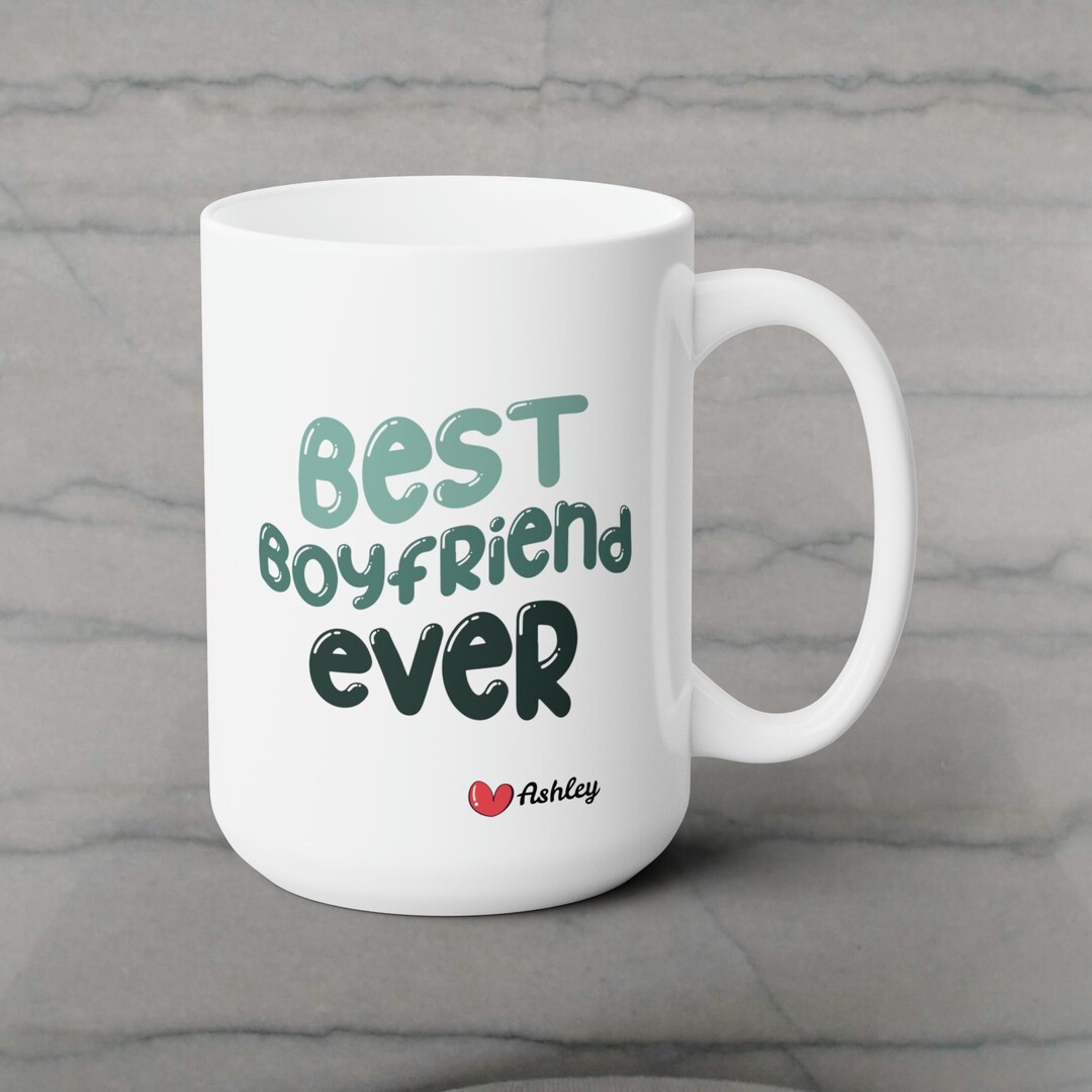 Best Boyfriend Ever Mug, Coffee Mug for Boyfriend, Boyfriend Gift Idea ...