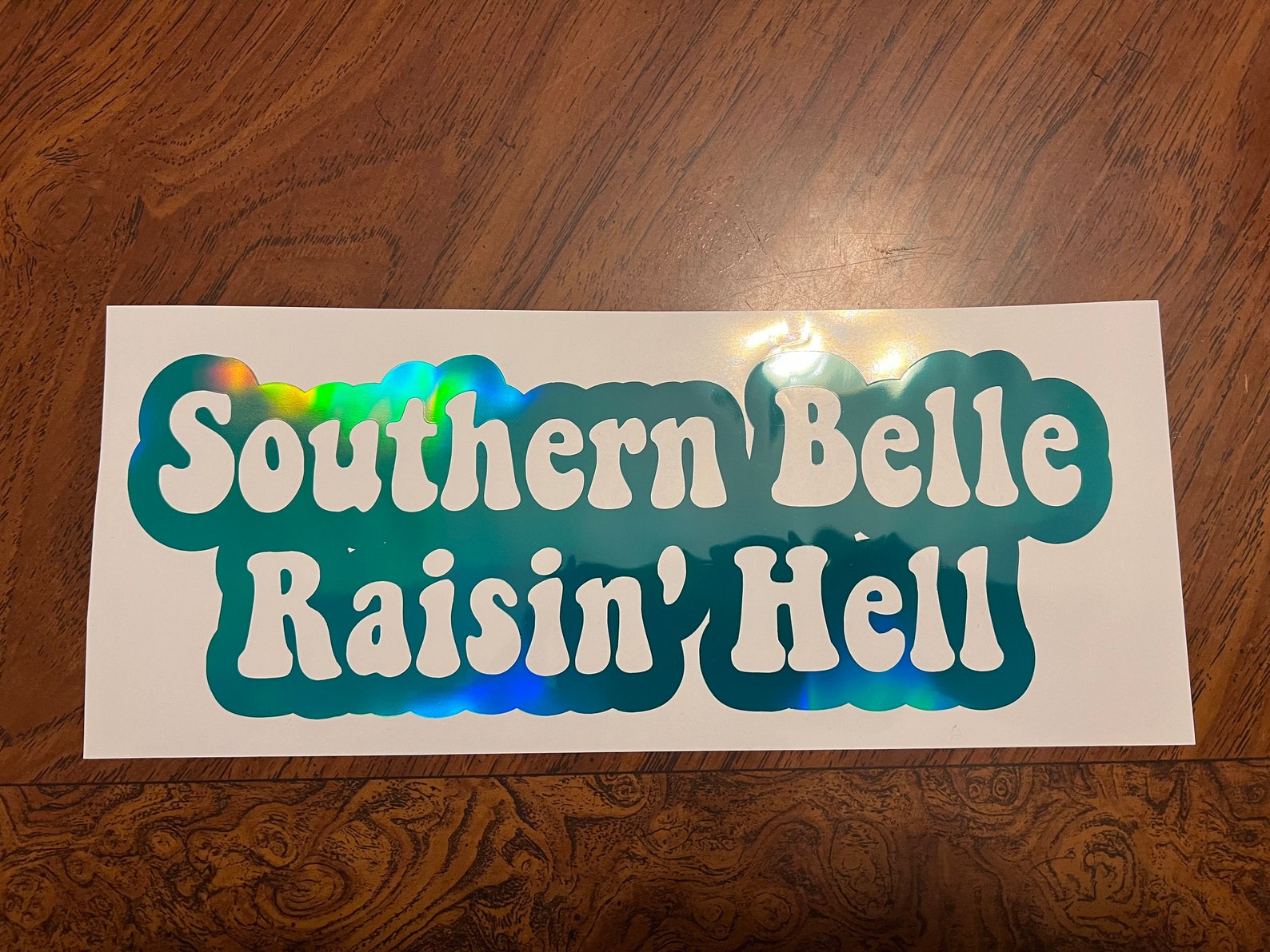 Southern Belle 10 Inch Decal - Etsy