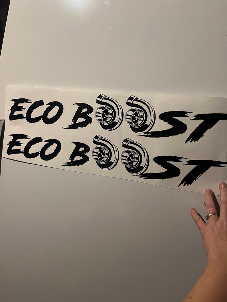 Ecoboost 24 Inch Truck Decal - Etsy