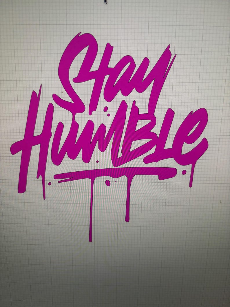 Humble Vinyl Vehicle Window Decal - Etsy