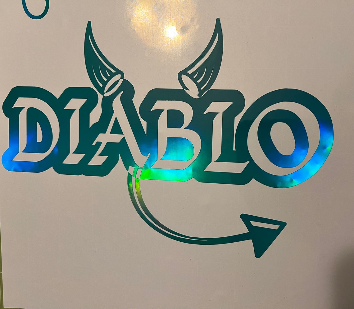 Diablo Decal 9 Inch Decal - Etsy Canada