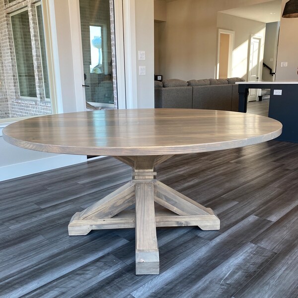 72 Round Table Top - Etsy