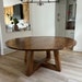 The Trapezoid the Woodhills 72 Trapezoid Round Dining Table - Etsy