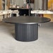 The Cylinder the Woodhills Cylinder Round Dining Table - Etsy