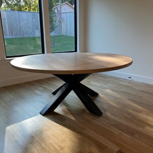 The Spider the Woodhills Modern Round Dining Table - Etsy