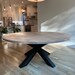 The Cylinder the Woodhills Cylinder Round Dining Table - Etsy