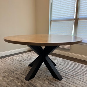 The Spider the Woodhills Modern Round Dining Table - Etsy