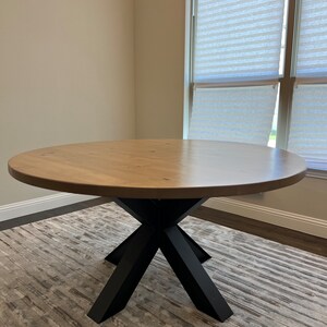 The Spider the Woodhills Modern Round Dining Table - Etsy