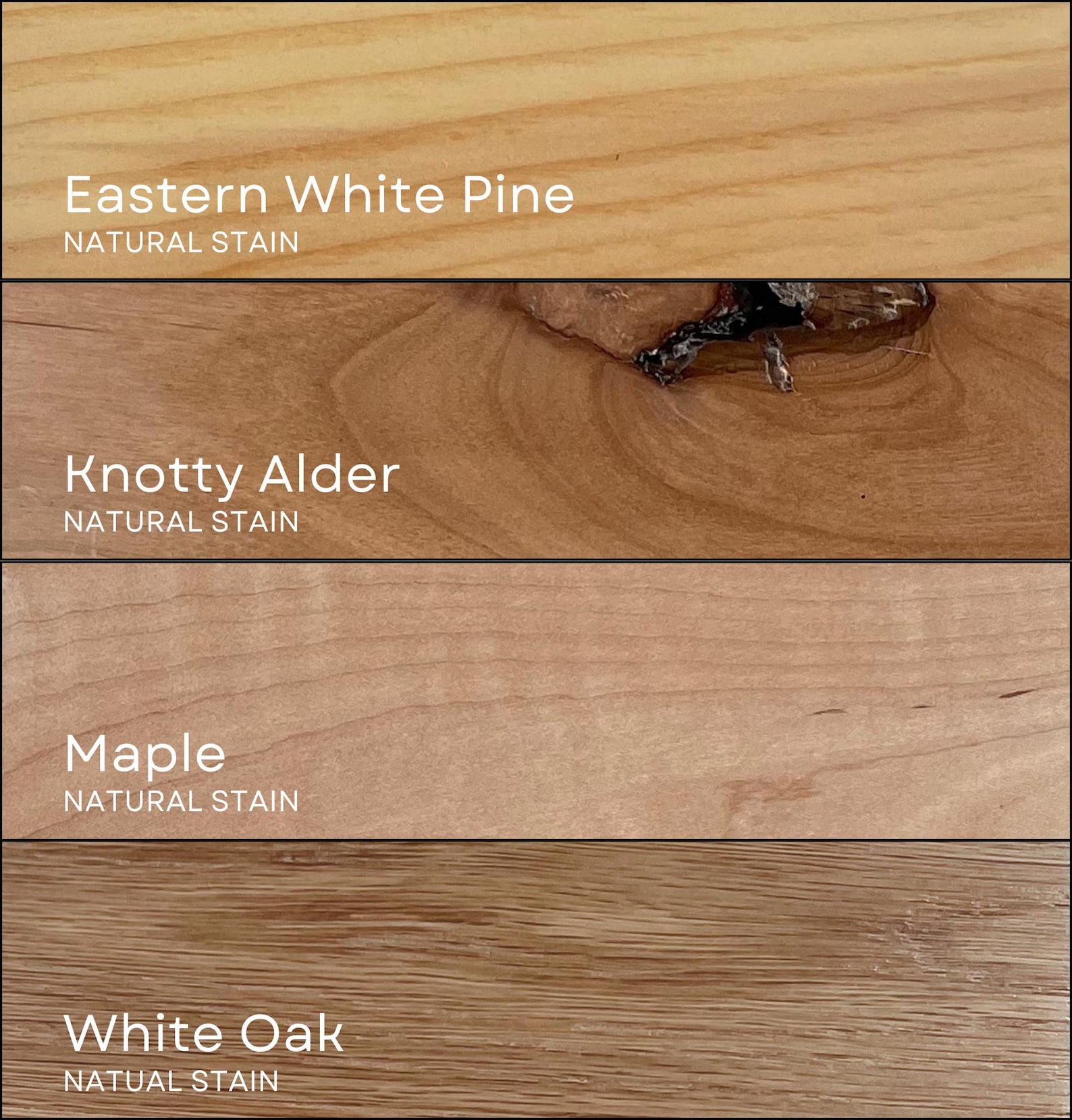 The Woodhills Wood & Finish Samples – Try Before You Buy - Etsy