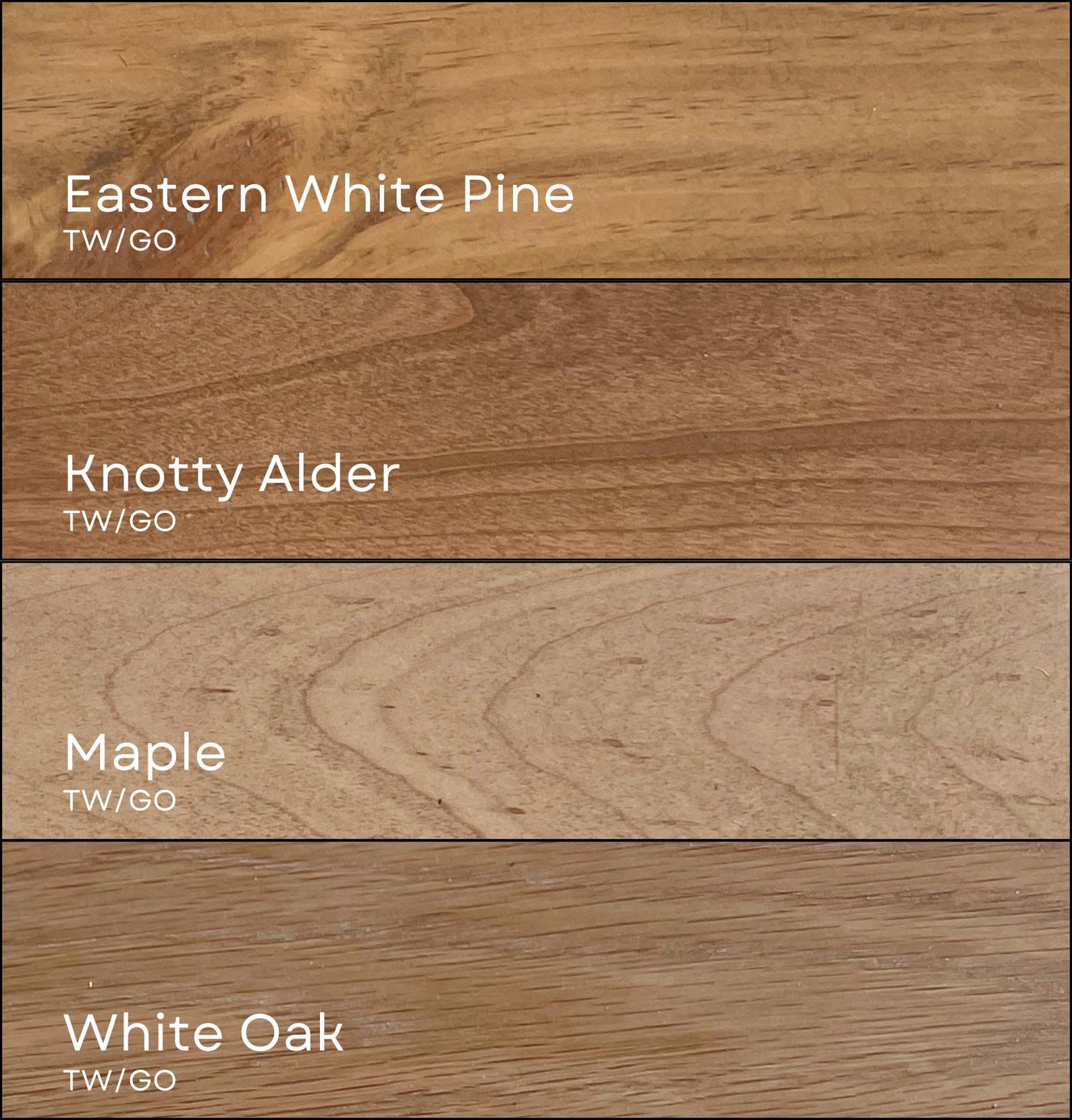 The Woodhills Wood & Finish Samples – Try Before You Buy - Etsy
