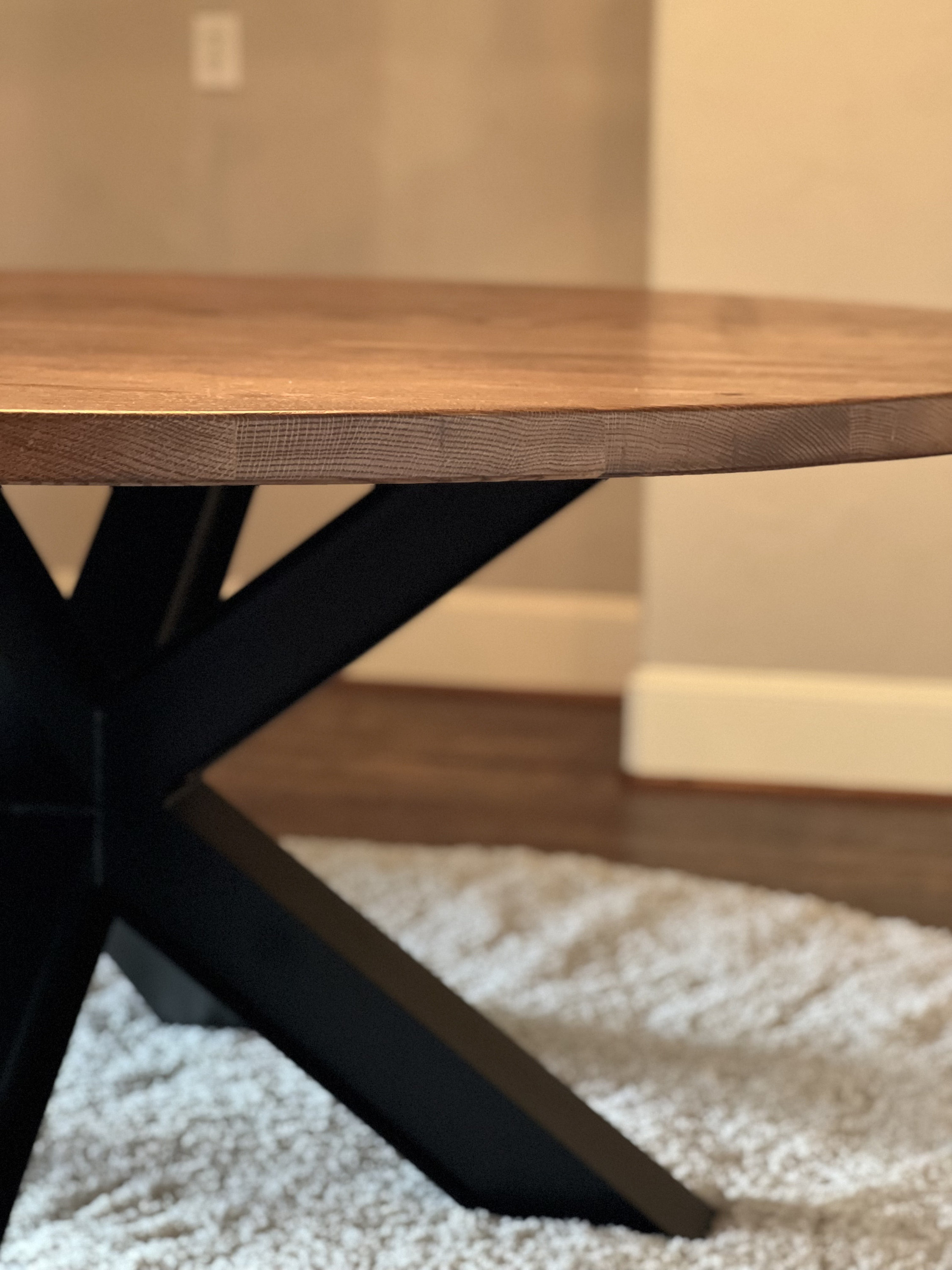 The Spider the Woodhills Modern Round Dining Table - Etsy