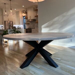 The Spider the Woodhills Modern Round Dining Table - Etsy