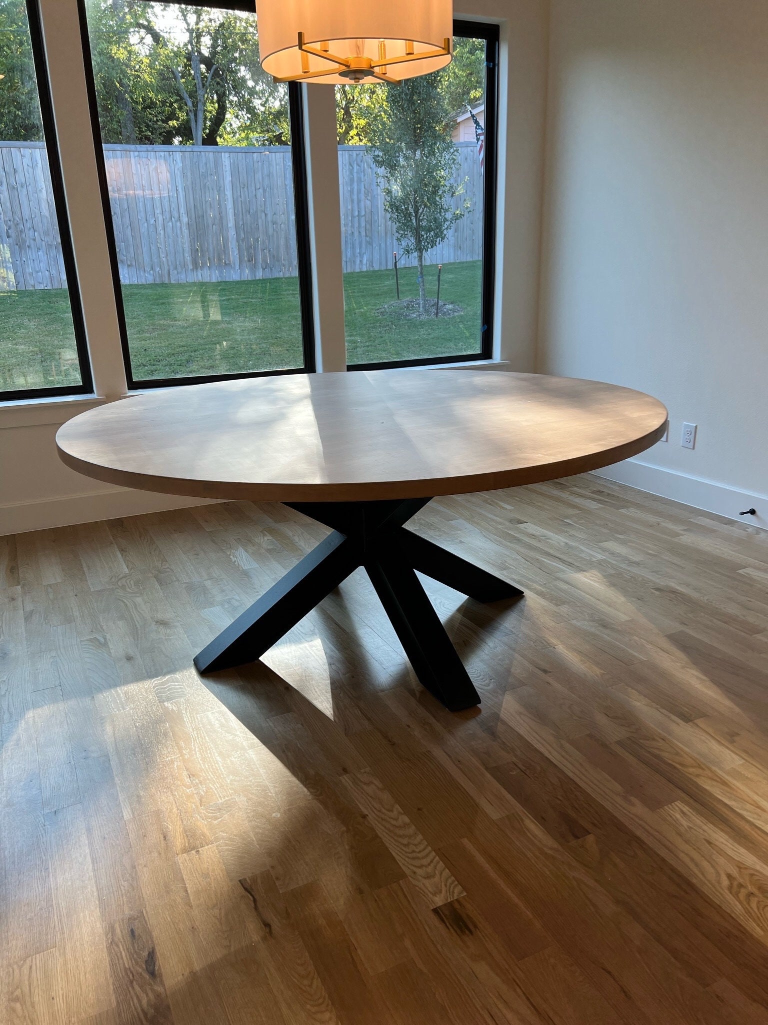 The Spider the Woodhills Modern Round Dining Table - Etsy