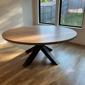 The Spider the Woodhills Modern Round Dining Table - Etsy