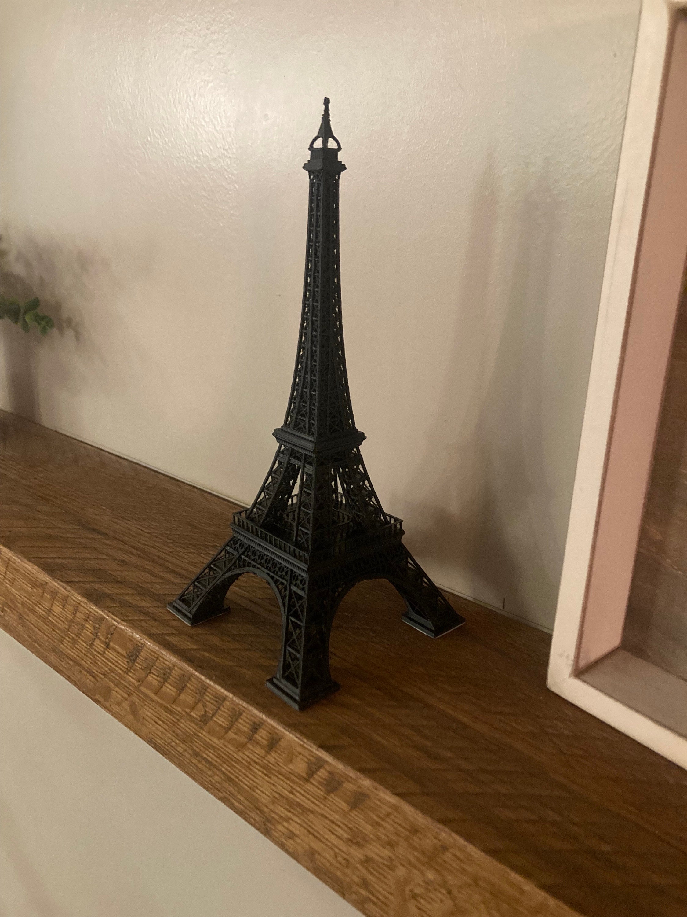 3D Printed Eiffel Tower Decoration 8.5 Inches Tall Parisian Home Décor ...