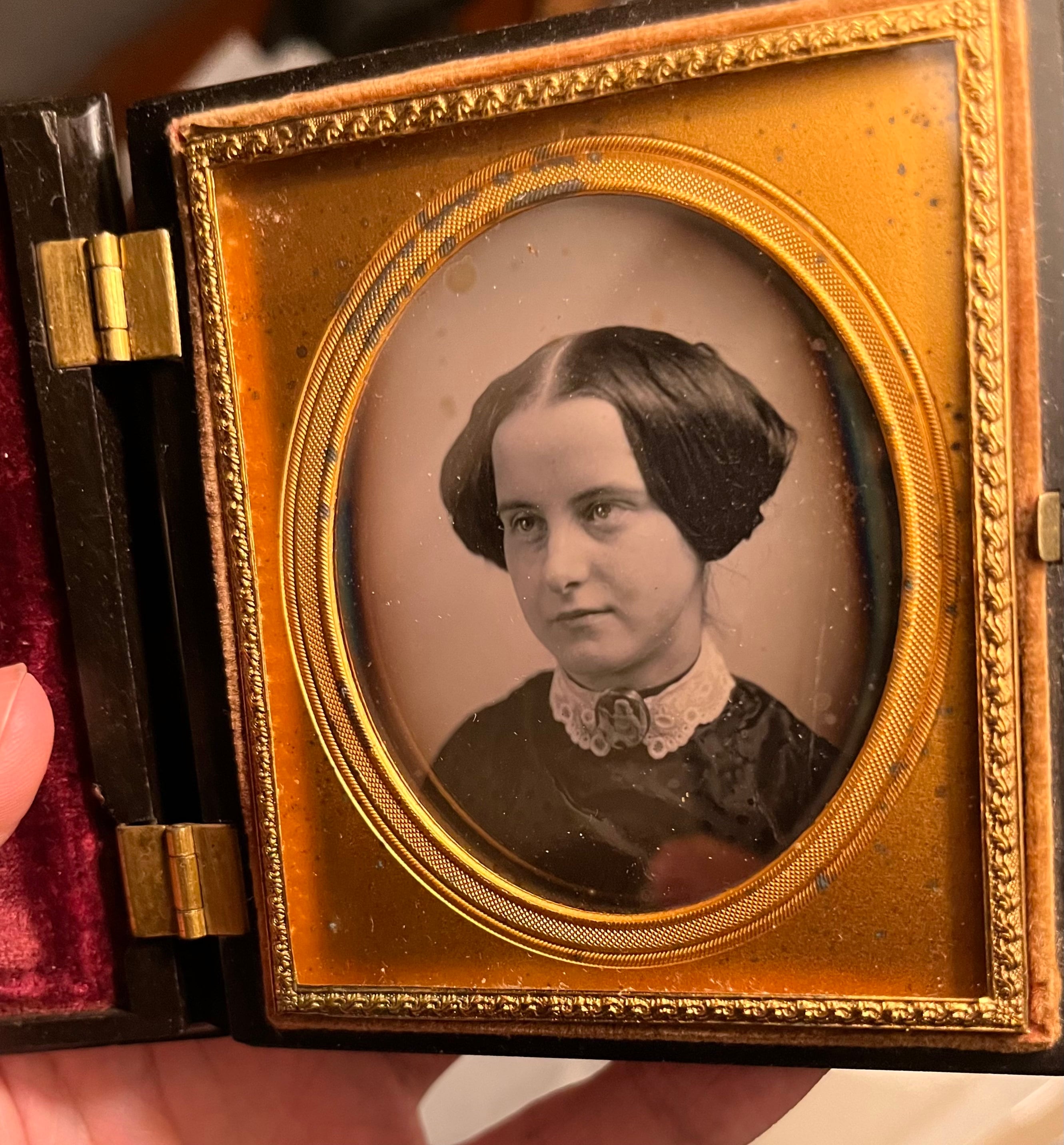 Sixth Plate Daguerreotype of Beautiful Young Lady by Southworth & Hawes ...