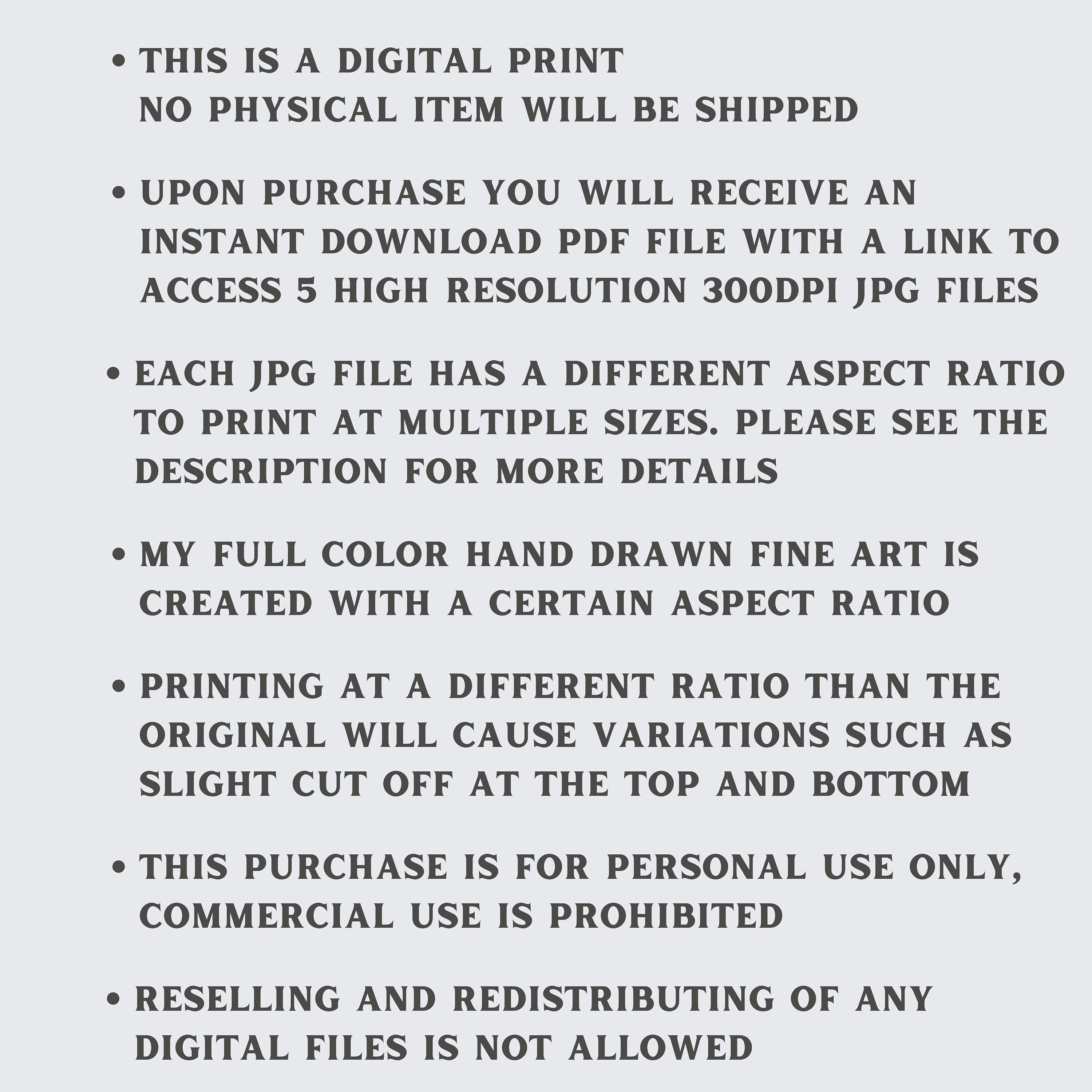 Wolf Hand Drawn Art Print, Printable Wolf Art, Wolf Print Digital ...