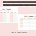 4 Page of Digital Study Planner/ Class Schedule / Printable Planner ...