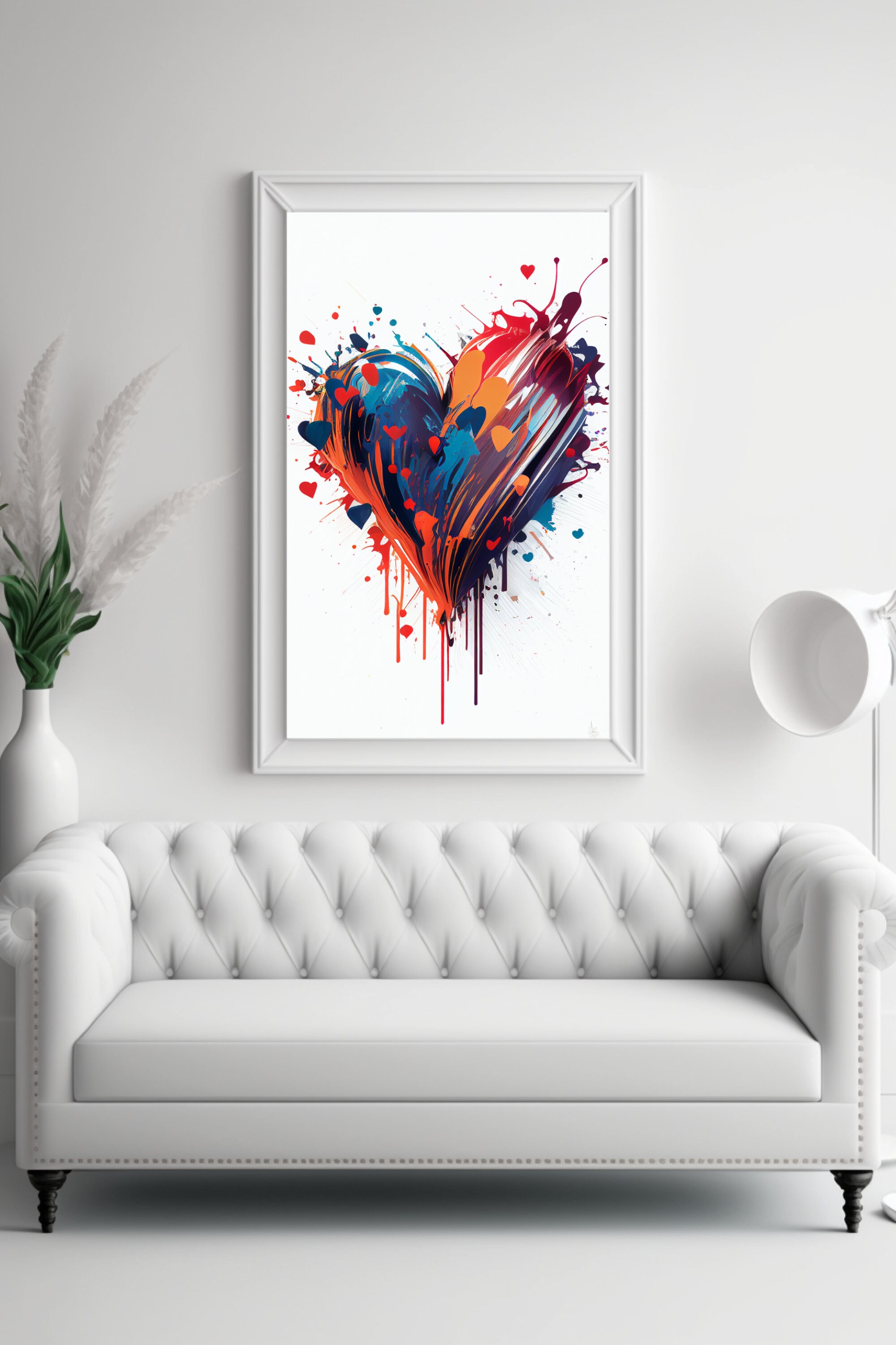 Beautiful Creative Unique Heart Shape Art.. Creative Design!!eye ...