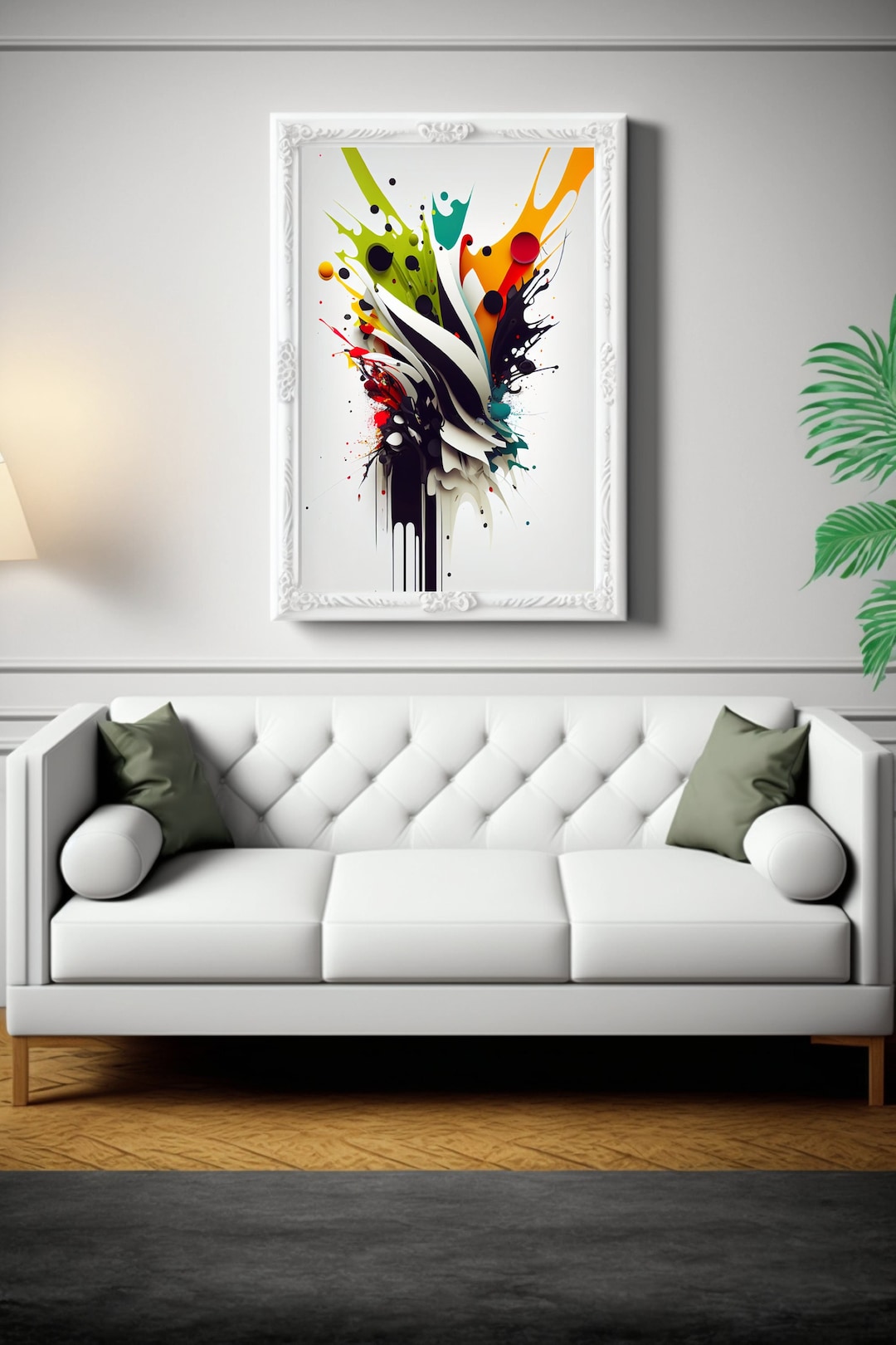 Abstract Art ..creative Unique Art. Fine Art . Unique Wall Art Very ...