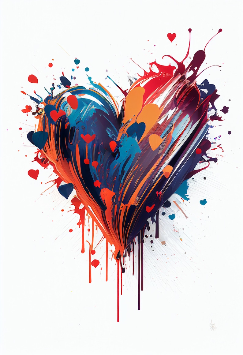 Beautiful Creative Unique Heart Shape Art.. Creative Design!!eye ...