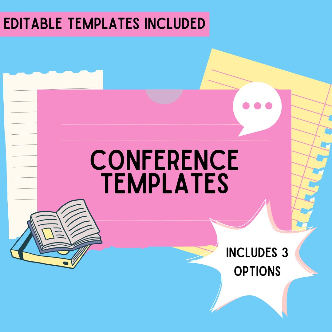 Parent-teacher Conference Templates - Etsy