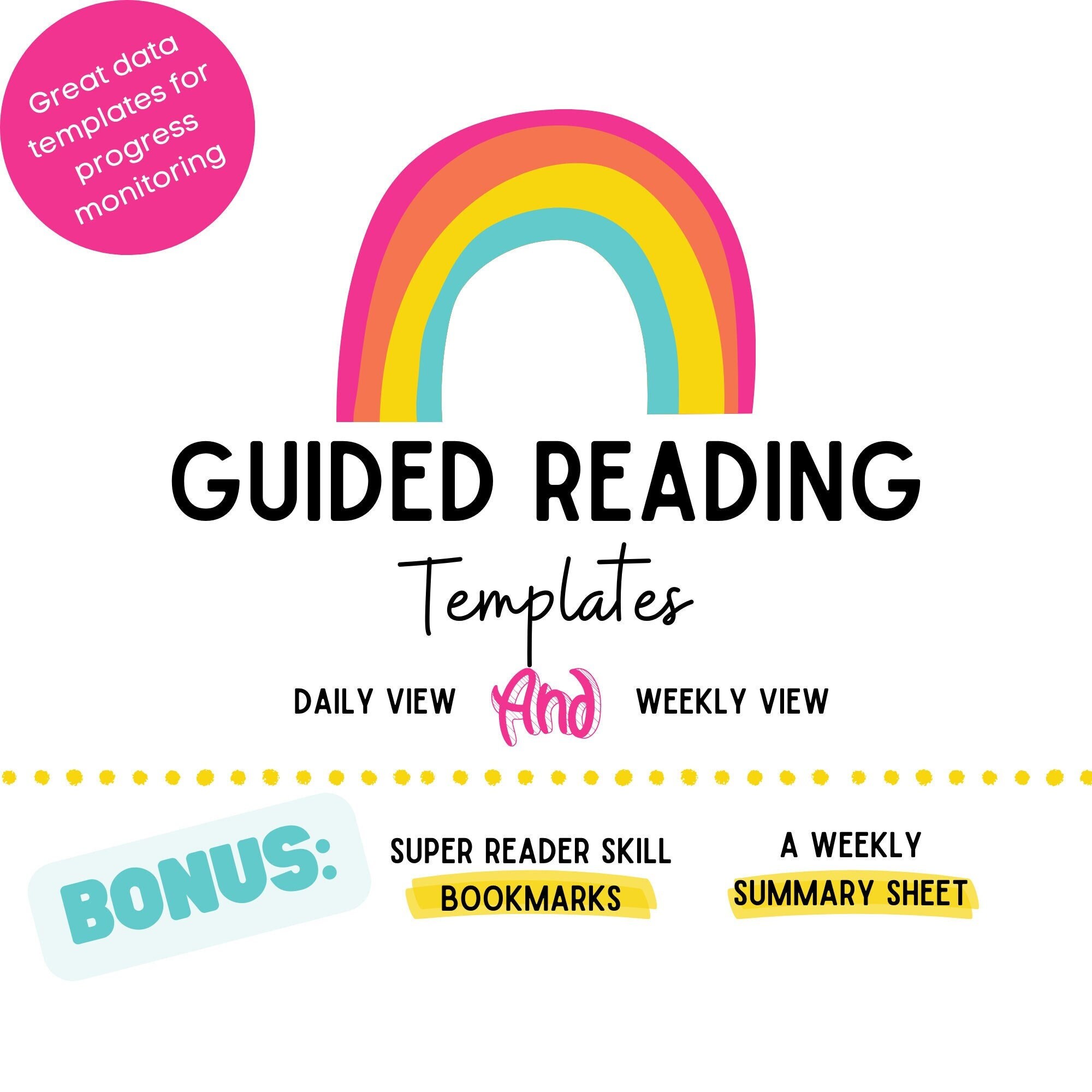 Guided Reading Templates - Etsy